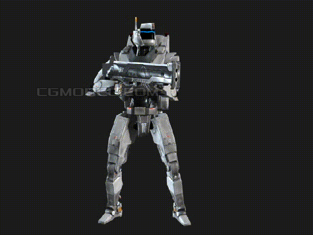 机器人 战争机器人 激光战警 科幻战士 未来机器人 带动画模型-机器人／机甲模型库-3ds Max(.max)模型下载-cg模型网