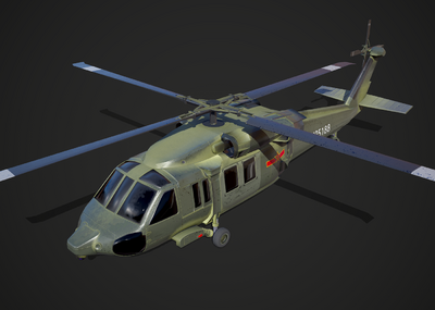 P战术通用直升机 Z20模型-客机/民用飞机模型库-FBX(.fbx)模型下载-cg模型网