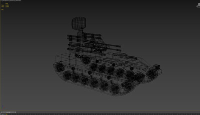 PGZ-04式4管25mm自行高炮 炮弹结合系统模型-装甲车／坦克模型库-3ds Max(.max)模型下载-cg模型网
