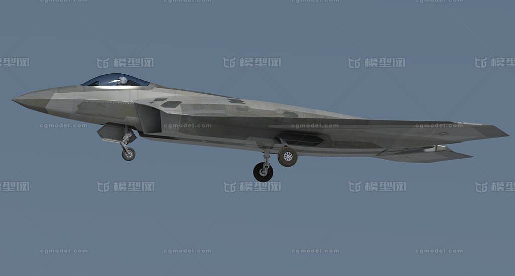 洛马公司X44战机项目概念图三维模型模型-军用飞机模型库-AutoCAD(.dwg)模型下载-cg模型网