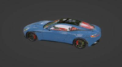 汽车 轿车模型-赛车/跑车模型库-glTF(.gltf/.glb)模型下载-cg模型网