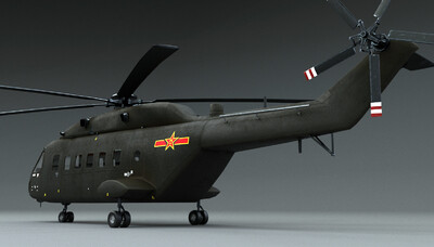 直-8G 直-8高模型-军用直升机模型库-3ds Max(.max)模型下载-cg模型网