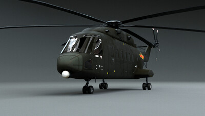 直-8G 直-8高模型-军用直升机模型库-3ds Max(.max)模型下载-cg模型网