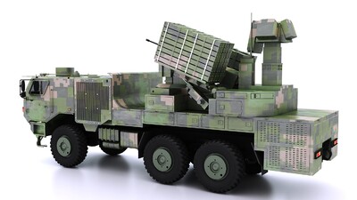 国产FK-3000防空导弹武器系统模型-火炮器械模型库-3ds Max(.max)模型下载-cg模型网
