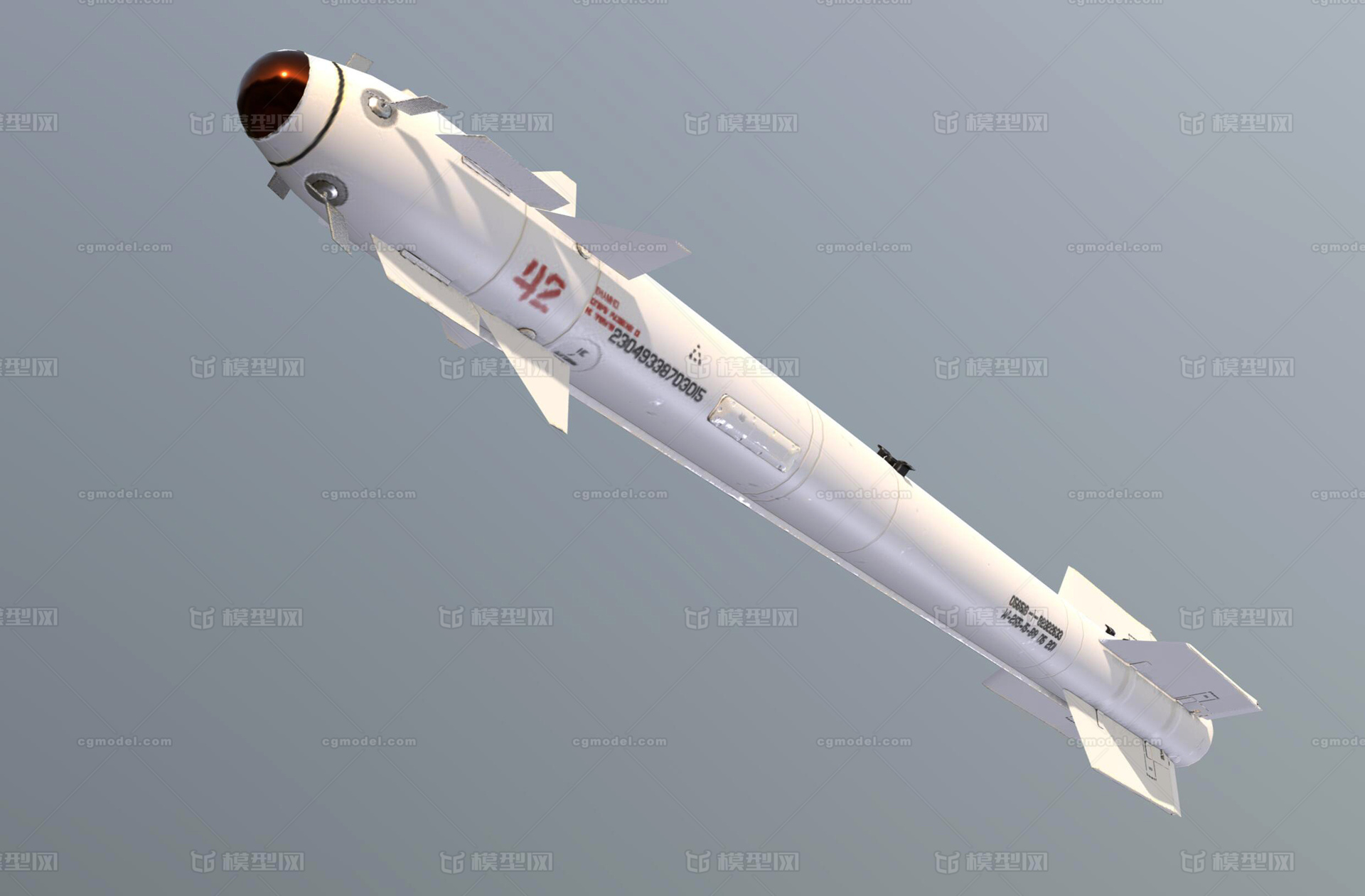 俄罗斯 R73模型-火炮器械模型库-3ds Max(.max)模型下载-cg模型网