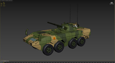 ZBL-09步兵战车 ZBL-08模型-装甲车／坦克模型库-3ds Max(.max)模型下载-cg模型网