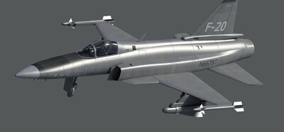 虎鲨F20战机三维模型模型-军用飞机模型库-AutoCAD(.dwg)模型下载-cg模型网