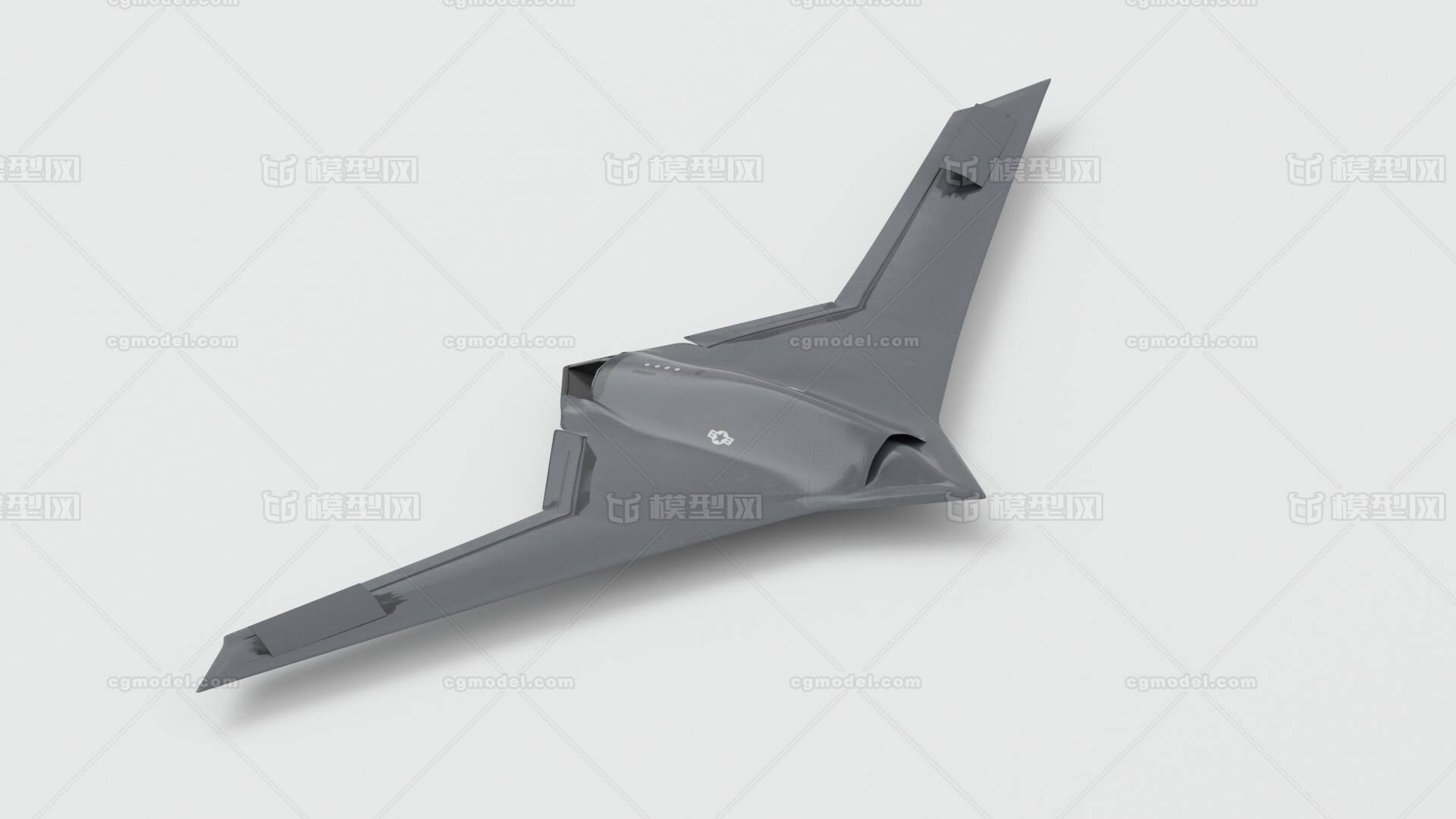 RQ-180无人机3D模型 RQ-180模型-无人机模型库-3ds Max(.max)模型下载-cg模型网