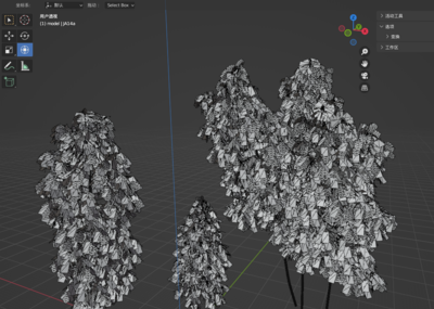 竹子 竹林模型-树木模型库-3ds Max(.max)模型下载-cg模型网