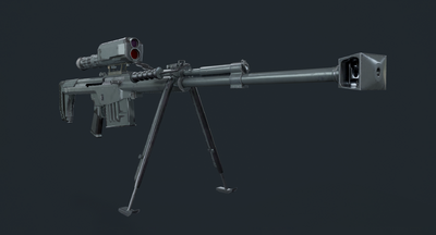 PBR次世代写实中国12.7毫米10式QBU10大口径狙击步模型-枪械模型模型库-3ds Max(.max)模型下载-cg模型网