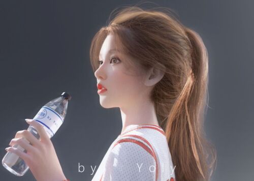 Yoly 莜莉 #118 jk少女模型 - 角色/人物/生物 - 作品模型 - CG模型网