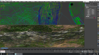 生态 山林 小溪 湖水 湖面 稻田 湖泊 田野 雨林 模型-自然场景模型库-3ds Max(.max)模型下载-cg模型网