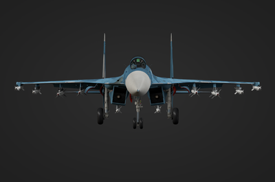 苏33 SU-33模型-军用飞机模型库-Cinema 4D(.c4d)模型下载-cg模型网