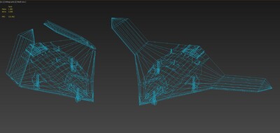 X-47B 隐身无人机 无人战斗机 美国海军X47B 无模型-军用飞机模型库-FBX(.fbx)模型下载-cg模型网