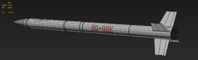 红旗-9BE导弹模型-火炮器械模型库-3ds Max(.max)模型下载-cg模型网