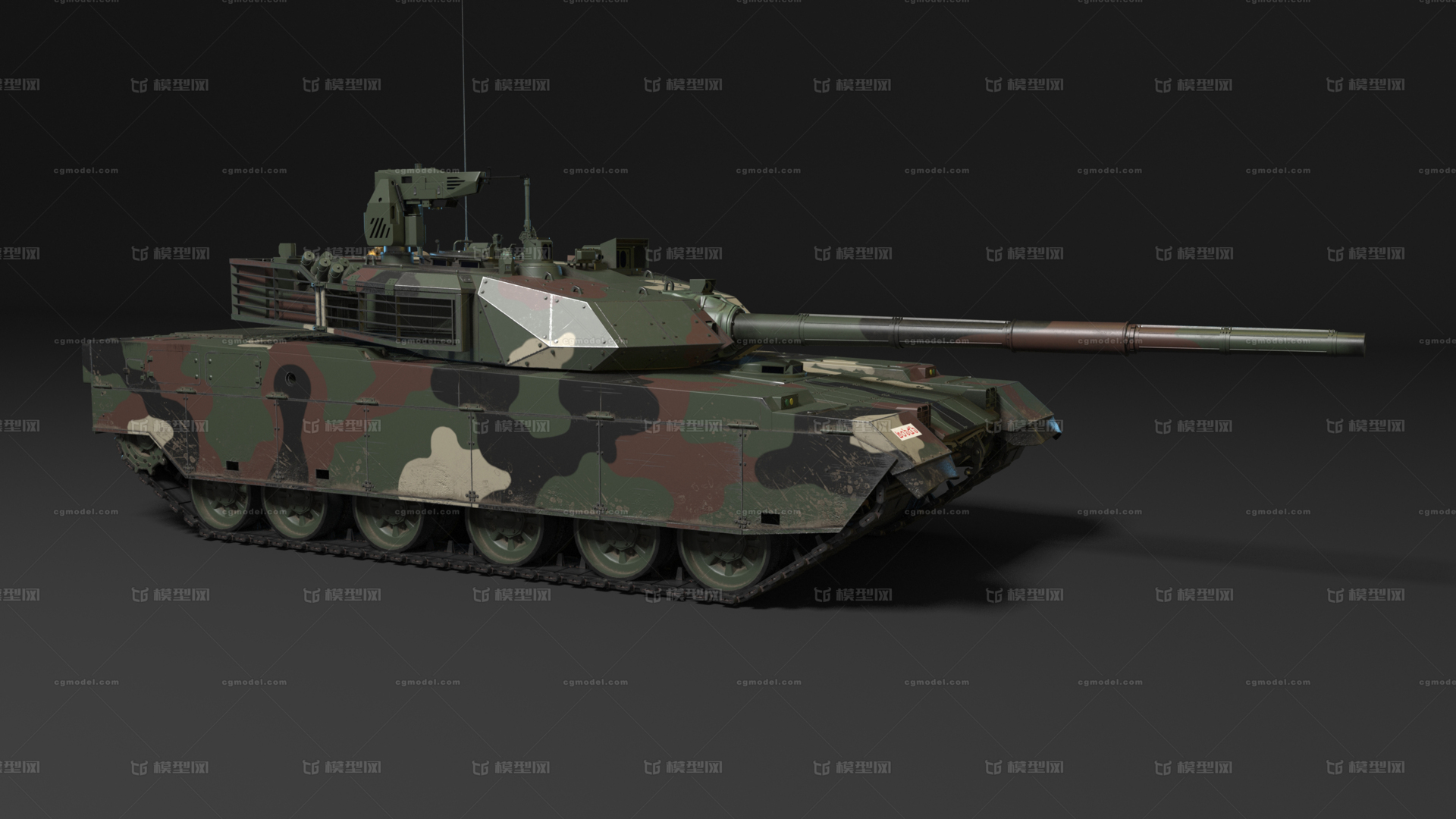 VT4主战坦克99AE坦克外贸坦克装甲车泰国VT4坦克模型-装甲车／坦克模型库-Maya(.ma/.mb)模型下载-cg模型网