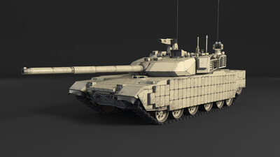 VT4ERA主战坦克99AE坦克VT4A1外贸坦克装甲车VT模型-装甲车／坦克模型库-Maya(.ma/.mb)模型下载-cg模型网