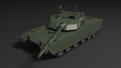 VT4主战坦克99AE坦克泰国VT4模型-装甲车／坦克模型库-Maya(.ma/.mb)模型下载-cg模型网