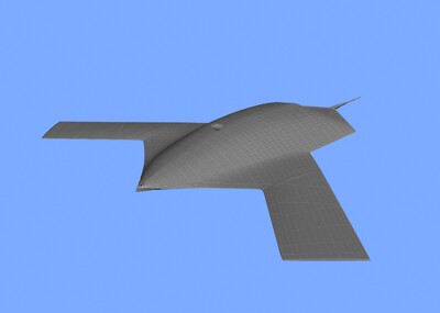 X45A验证机模型-无人机模型库-3ds Max(.max)模型下载-cg模型网