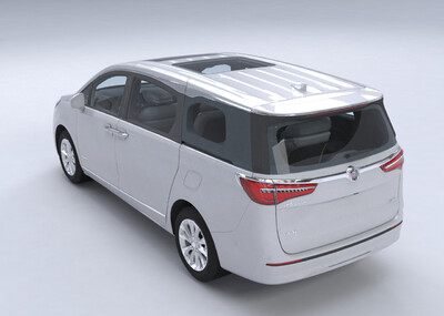 2022款GL8商务MPV 门可开模型-轿车模型库-3ds Max(.max)模型下载-cg模型网