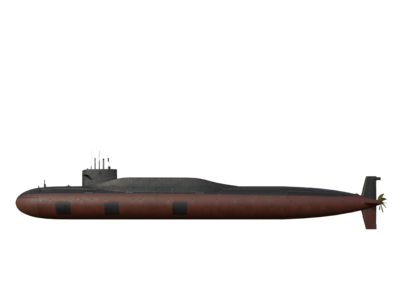 094型战略核潜艇 中国海军模型-潜艇模型库-3ds Max(.max)模型下载-cg模型网