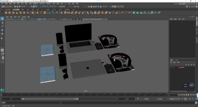 笔记本电脑 通用格式模型-电脑设备模型库-3ds Max(.max)模型下载-cg模型网