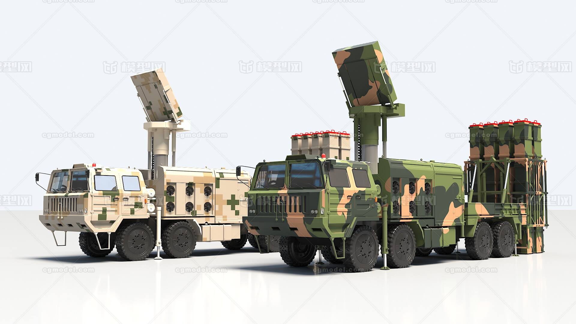 红旗-11 HQ-11模型-火炮器械模型库-3ds Max(.max)模型下载-cg模型网