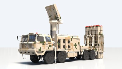 红旗-11 HQ-11模型-火炮器械模型库-3ds Max(.max)模型下载-cg模型网