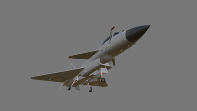 歼-10C J-10C模型-军用飞机模型库-Maya(.ma/.mb)模型下载-cg模型网