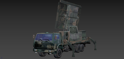 305B警戒雷达模型-其他模型库-3ds Max(.max)模型下载-cg模型网