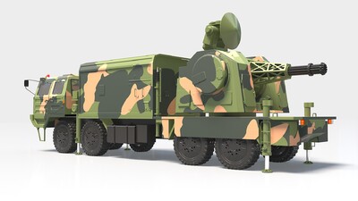 红旗-11 HQ-11模型-火炮器械模型库-3ds Max(.max)模型下载-cg模型网