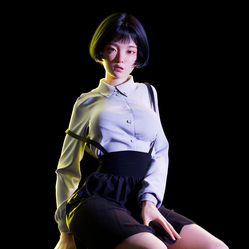 ye模型 - 角色/人物/生物 - 作品模型 - CG模型网