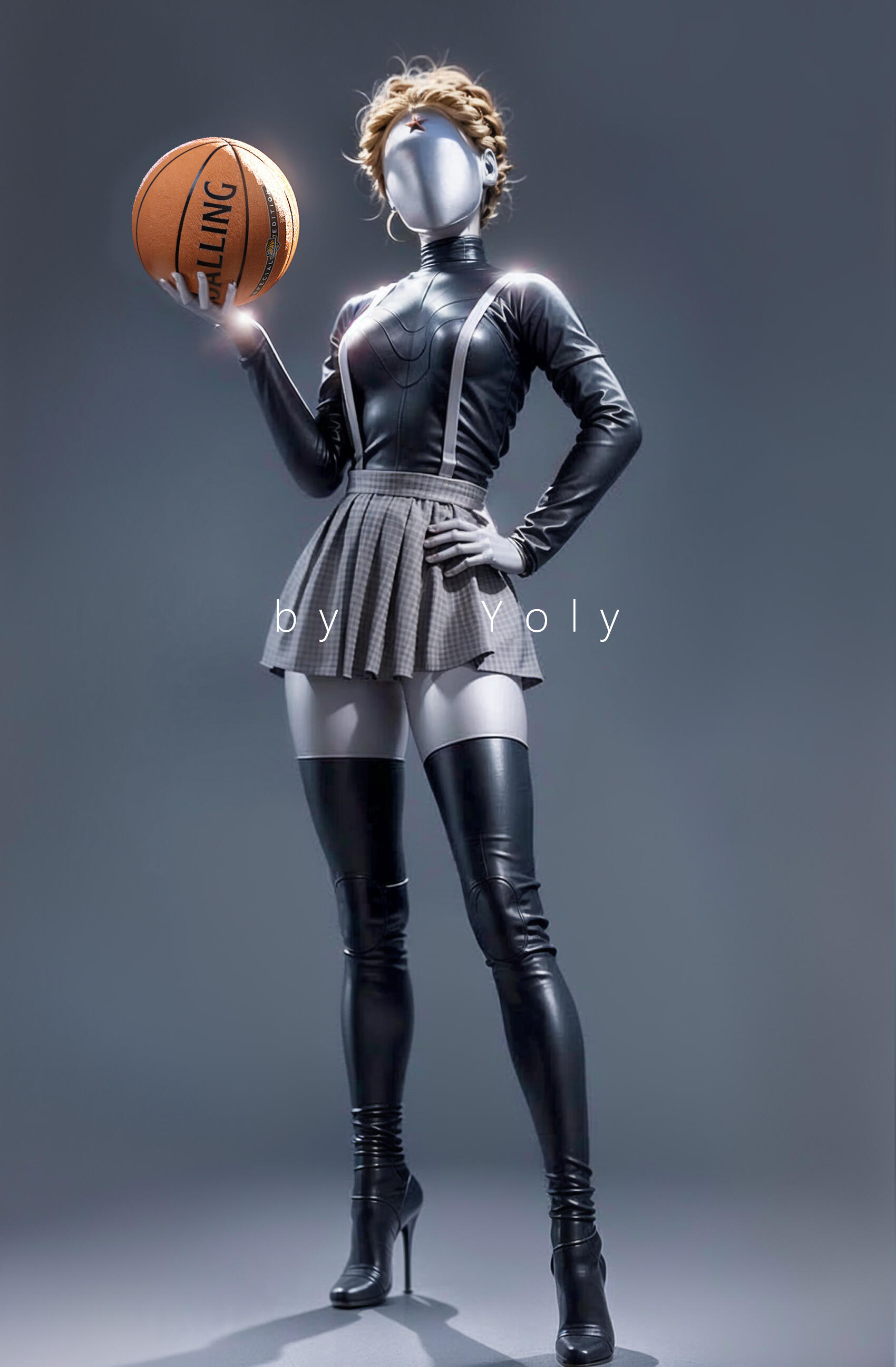 Yoly 莜莉 #118 原子之心 cos模型 - 角色/人物/生物 - 作品模型 - CG模型网