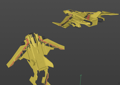 胜利猎鹰号 飞机模型-军用飞机模型库-FBX(.fbx)模型下载-cg模型网