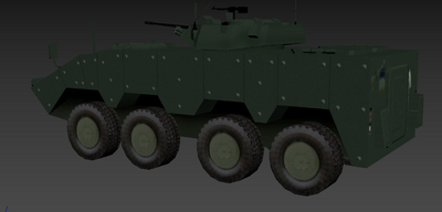 台湾陆军装甲车（CM32装甲车）“云豹”战车模型-装甲车／坦克模型库-3ds Max(.max)模型下载-cg模型网
