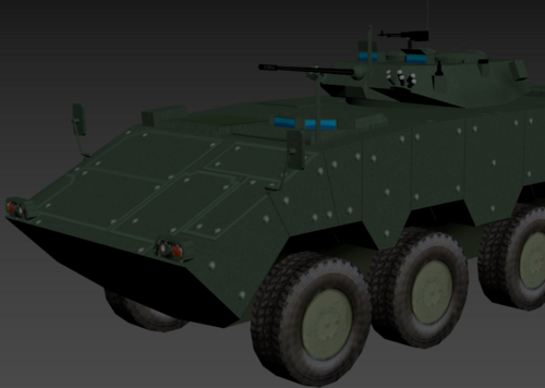 台湾陆军装甲车（CM32装甲车）“云豹”战车模型-装甲车／坦克模型库-3ds Max(.max)模型下载-cg模型网