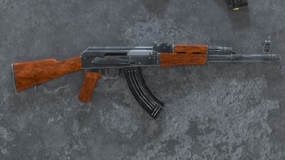 PBR步枪AK47 AKM47模型-枪械模型模型库-Cinema 4D(.c4d)模型下载-cg模型网