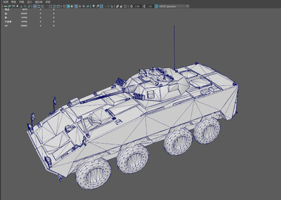 CM32装步指挥车 PBR模型-装甲车／坦克模型库-3ds Max(.max)模型下载-cg模型网