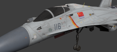 歼15 J15模型-军用飞机模型库-3ds Max(.max)模型下载-cg模型网
