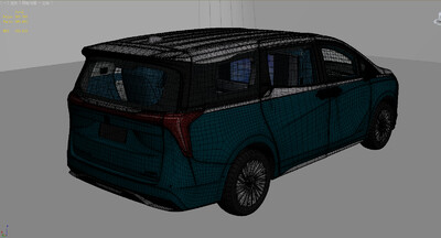 2023款别克世纪GL8 四座版模型-越野车/SUV模型库-OBJ(.obj/.mtl)模型下载-cg模型网