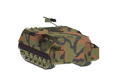 台湾省 CM-21模型-装甲车／坦克模型库-FBX(.fbx)模型下载-cg模型网