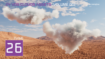 云彩 云朵模型-特效模型库-VDB(.vdb)模型下载-cg模型网