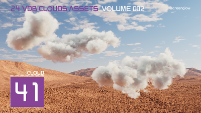 云彩 云朵模型-特效模型库-VDB(.vdb)模型下载-cg模型网