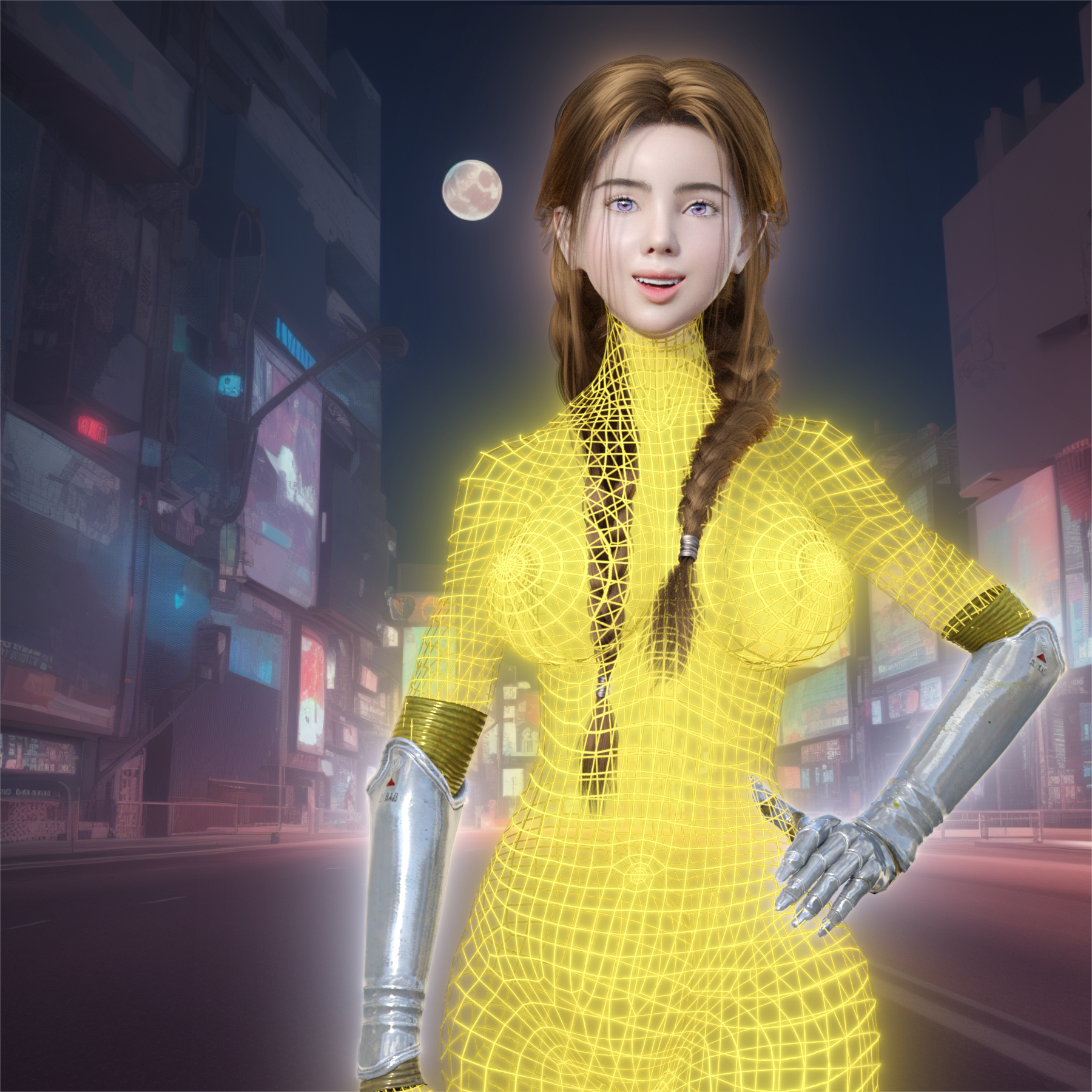 Robot Girl模型 - 角色/人物/生物 - 作品模型 - CG模型网