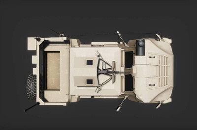 M1280指挥版战术车 美国陆军模型-其他模型库-3ds Max(.max)模型下载-cg模型网