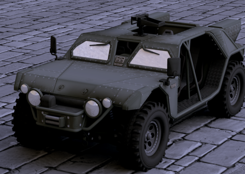 P6 P6-ATAV模型-装甲车／坦克模型库-Cinema 4D(.c4d)模型下载-cg模型网