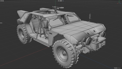 P6 P6-ATAV模型-装甲车／坦克模型库-Cinema 4D(.c4d)模型下载-cg模型网
