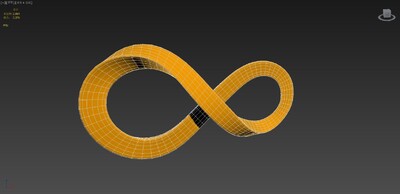 莫比乌斯环 莫比乌斯带模型-其他模型库-3ds Max(.max)模型下载-cg模型网