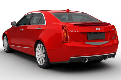 2017款凯迪拉克ATSL Cadillac模型-轿车模型库-3ds Max(.max)模型下载-cg模型网