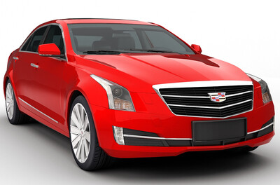 2017款凯迪拉克ATSL Cadillac模型-轿车模型库-3ds Max(.max)模型下载-cg模型网